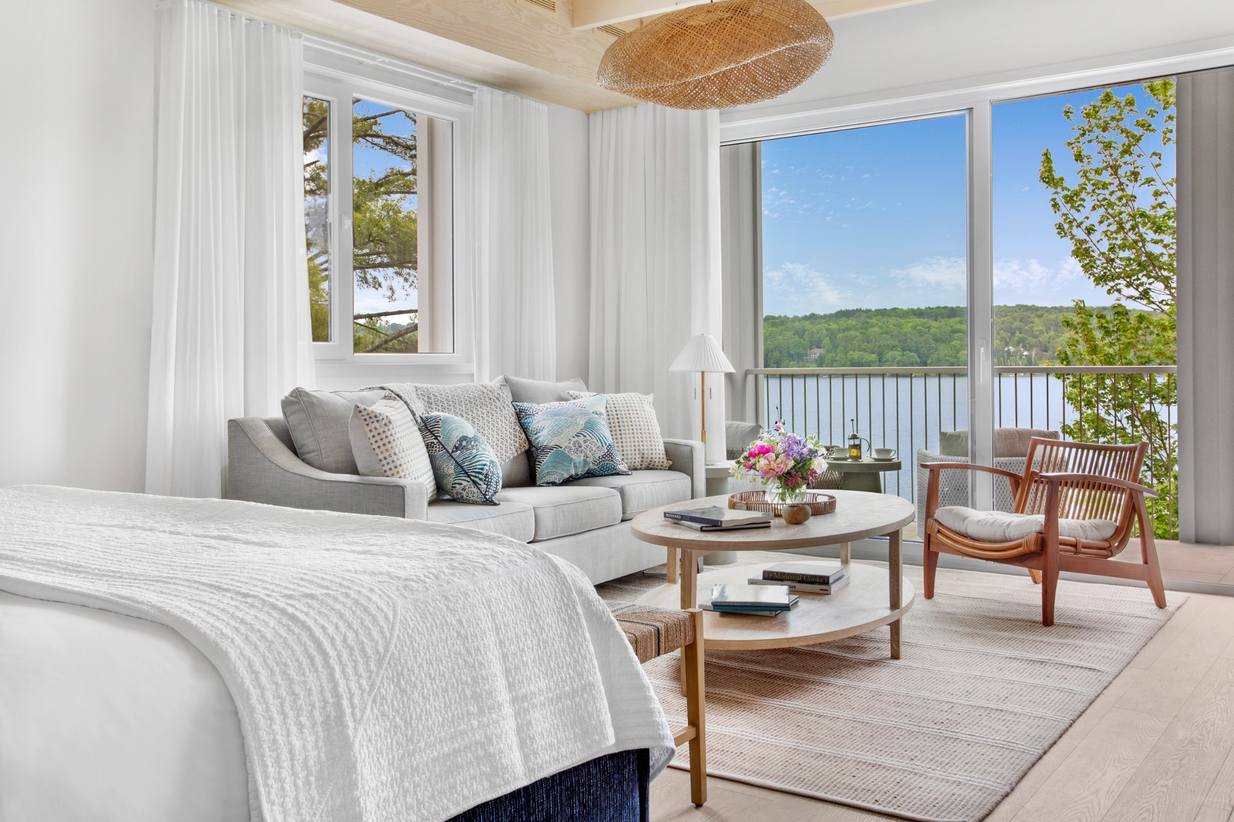 Beau-Rivage Room | Manoir Hovey, Relais & Châteaux - Eastern Townships